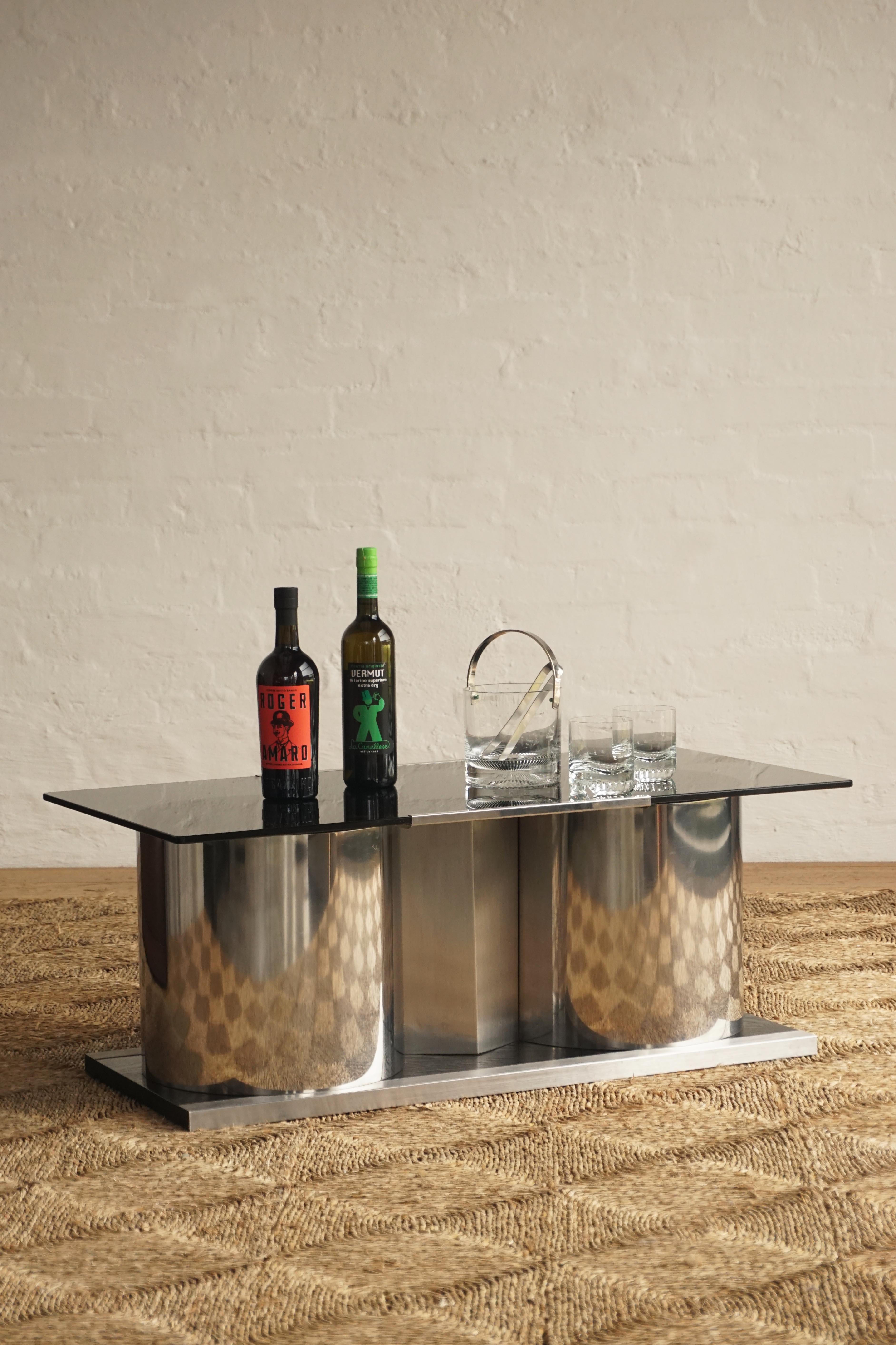 Acerbis Coffee Table/Bar – Angelucci 20th Century